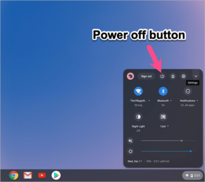 How to Turn Off a Chromebook Without The Power Button