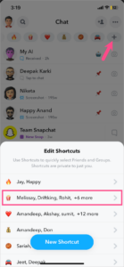 How to Edit and Delete a Shortcut on Snapchat