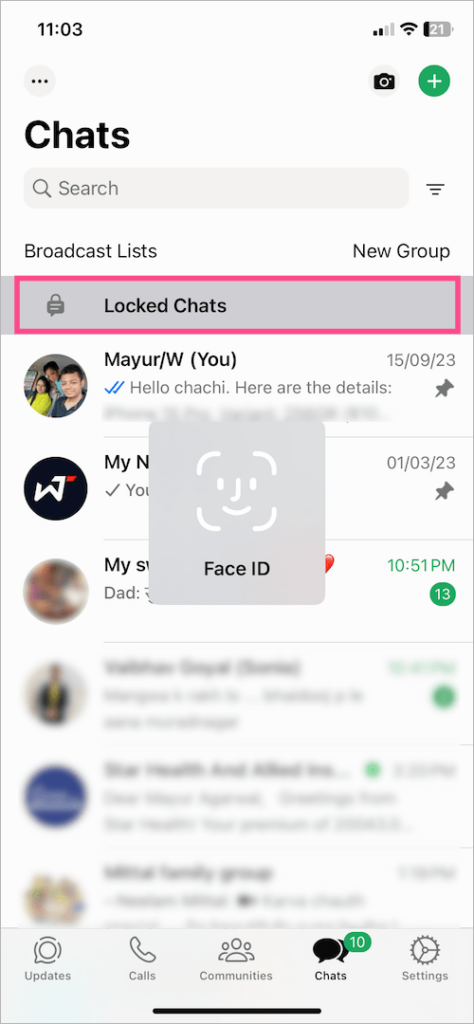 How to See Locked Chats in WhatsApp on iPhone and Android
