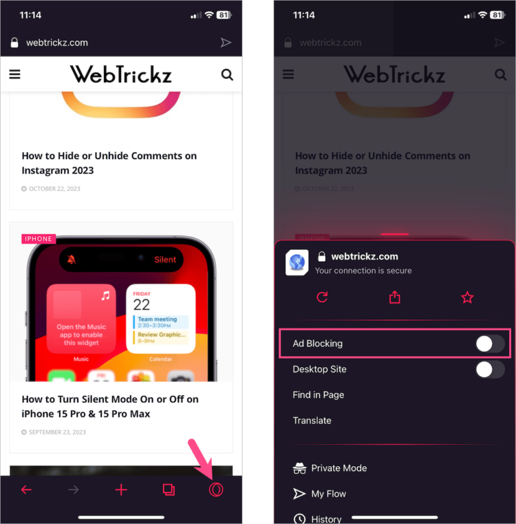 How to Turn Off the Ad Blocker on Opera GX