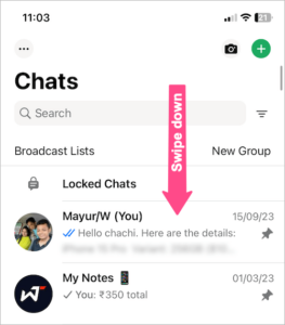 How to See Locked Chats in WhatsApp on iPhone and Android
