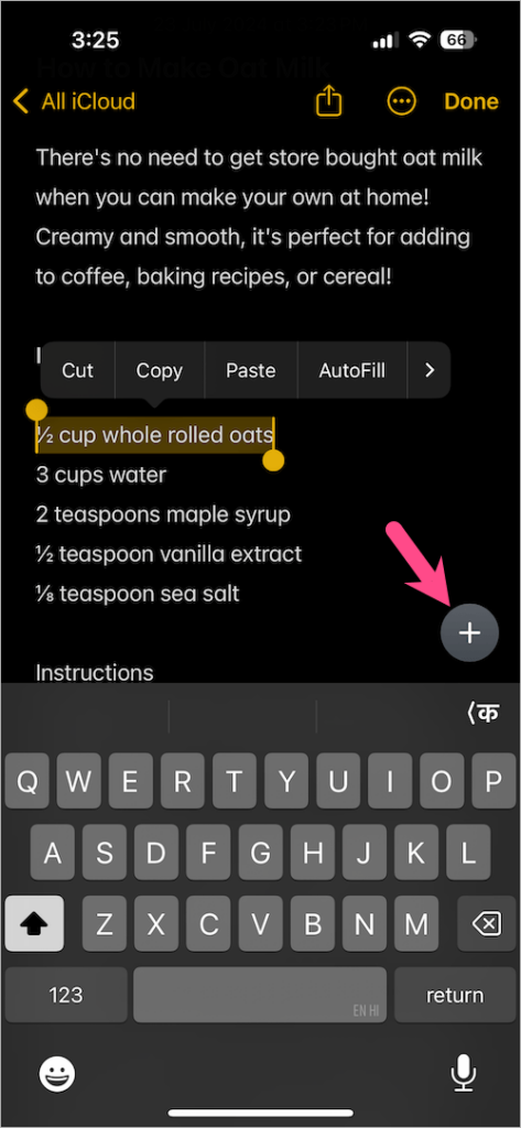iOS 18: How to Change the Font or Text Color in Notes on iPhone