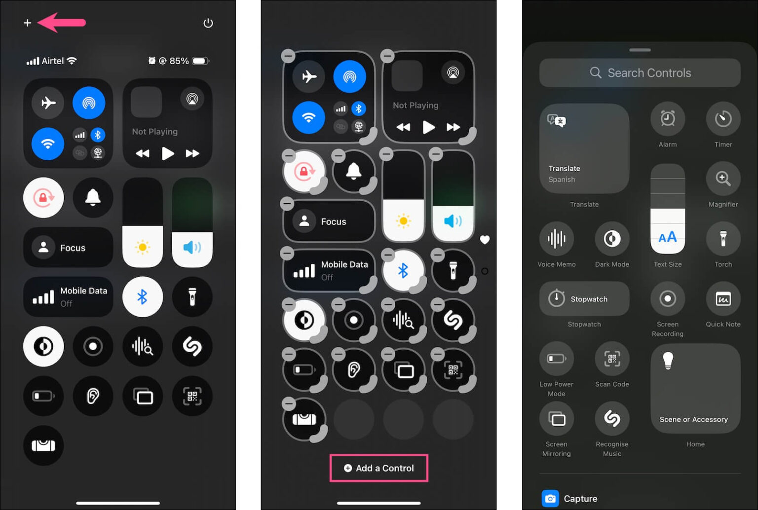 How to Reset Control Center to Default in iOS 18.1 & iOS 26 on iPhone