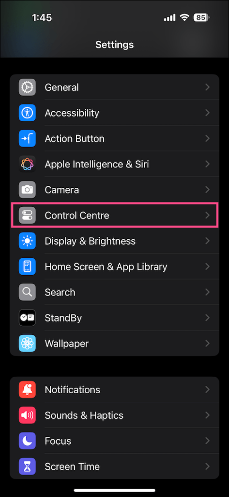 How to Reset Control Center to Default in iOS 18.1 & iOS 26 on iPhone