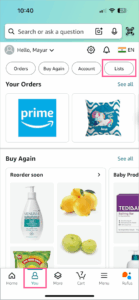 How to Find Your Liked or Hearted Items on Amazon