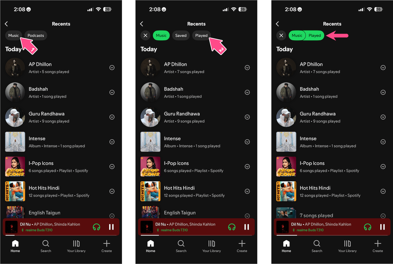 How to Find Your Recently Played Songs on Spotify in 2026