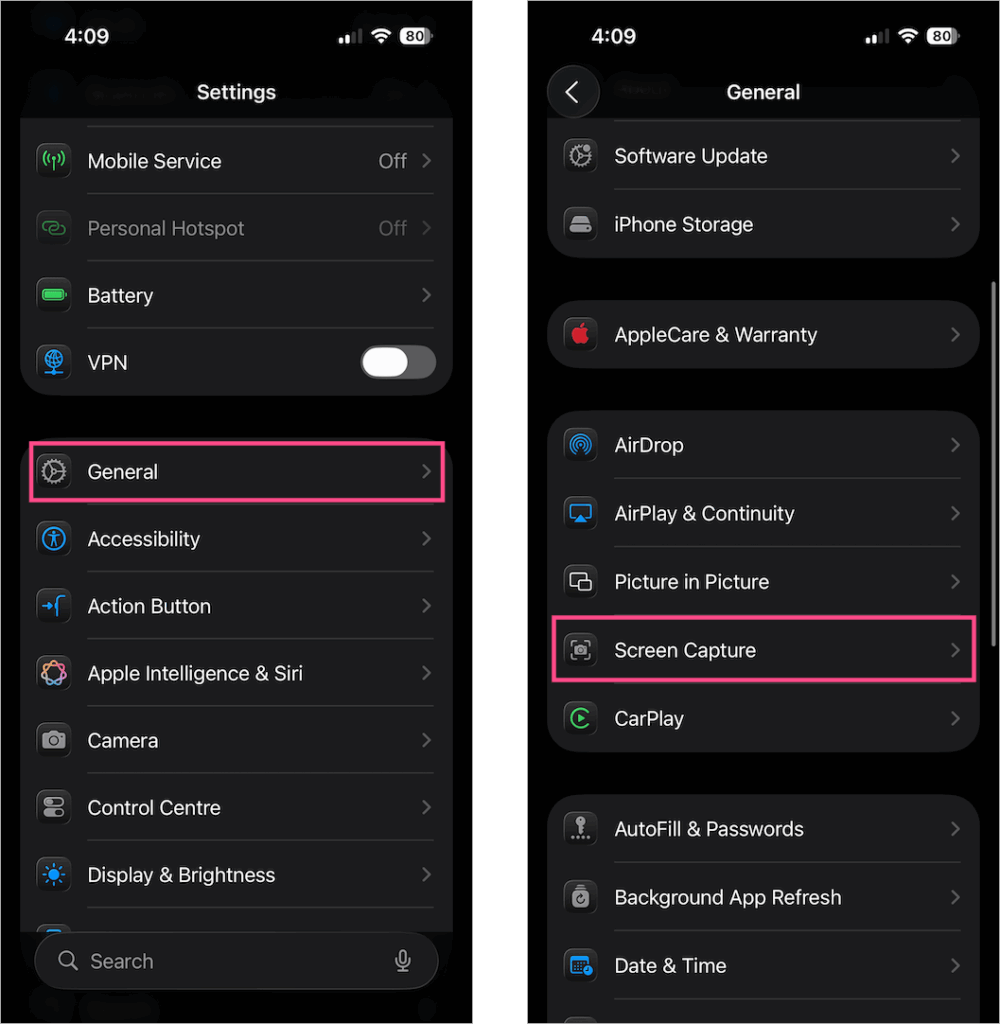 iOS 26: How to Turn Off CarPlay Screenshots on iPhone