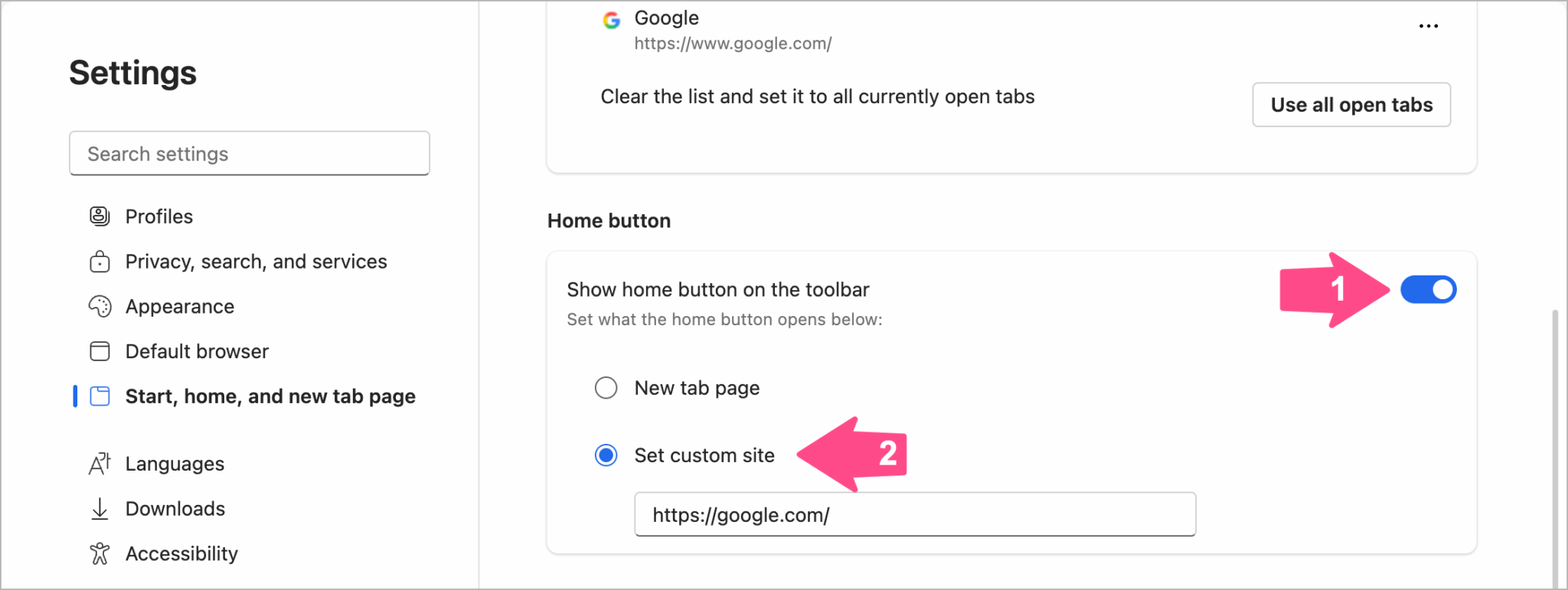 How to Change New Tab Page on Edge to Google (2025)