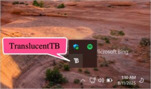 How to Make Windows 11 Taskbar Transparent