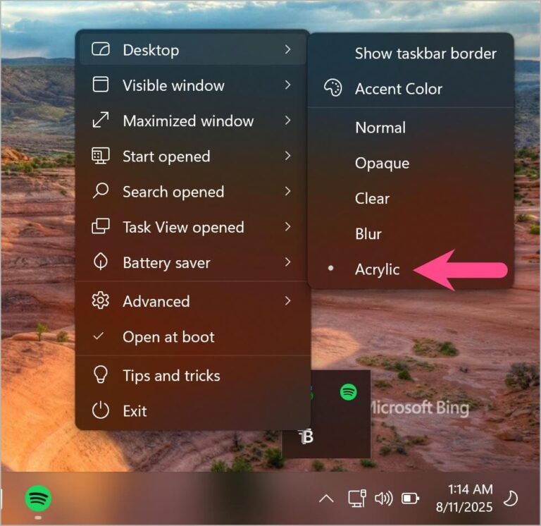 How to Make Windows 11 Taskbar Transparent