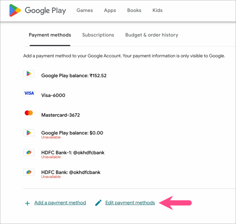 How to Remove Your Credit Card from Google Play