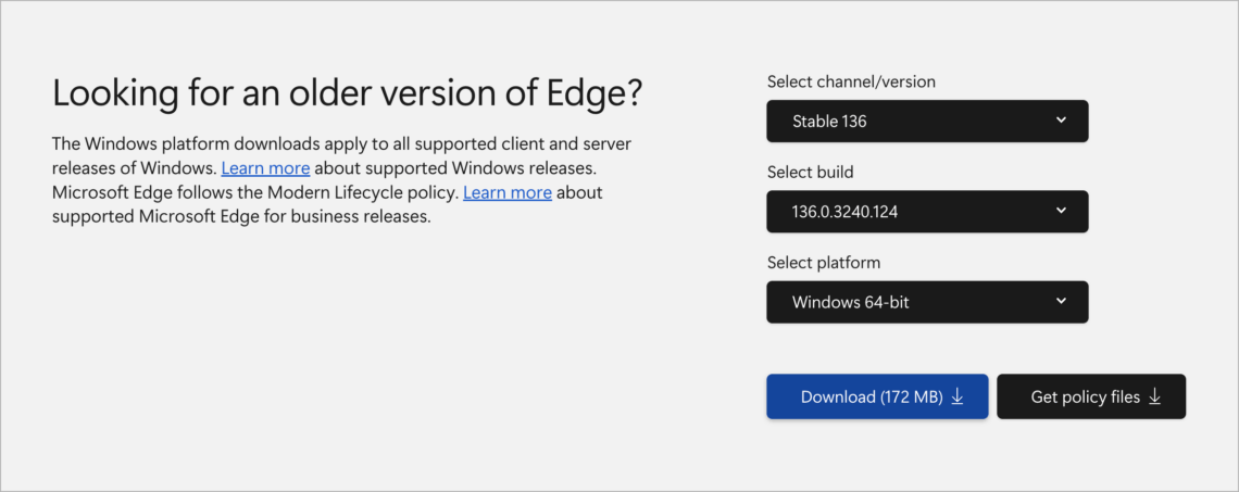Download Microsoft Edge Offline Installer [Latest Version]