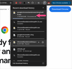 Download Google Chrome Offline Installer [Latest Version]
