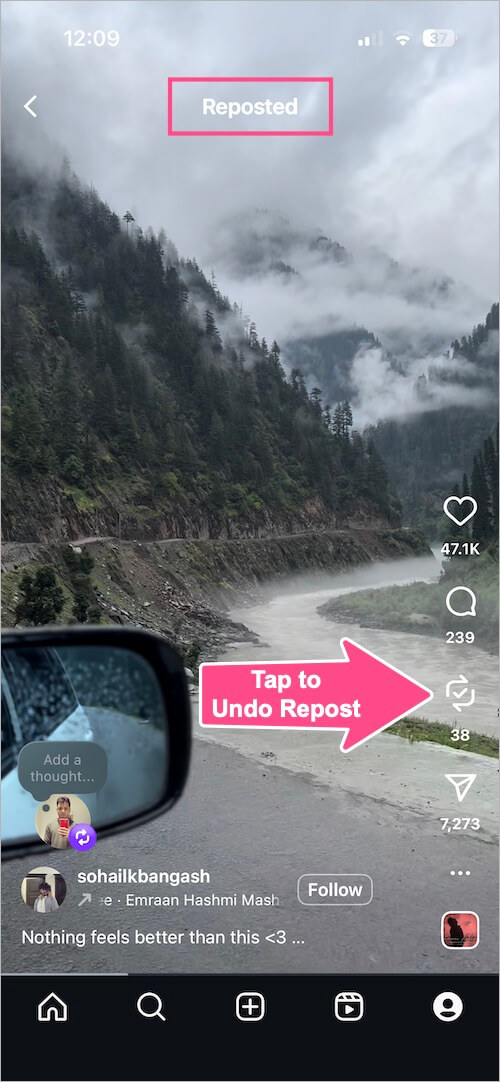 How to See Reposts and Undo a Repost on Instagram (2025)