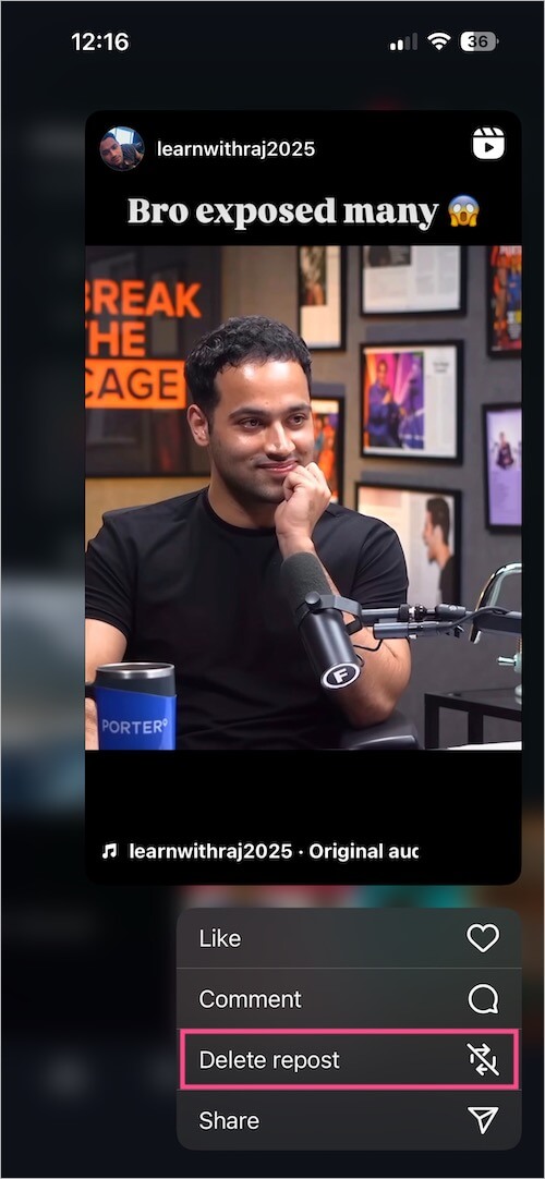 How to See Reposts and Undo a Repost on Instagram (2025)