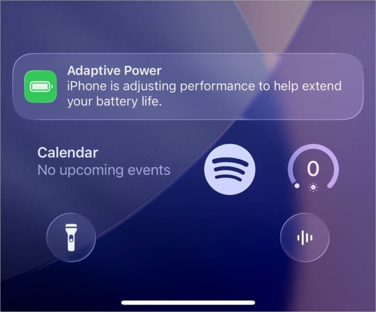 iOS 26: How to Turn On or Off Adaptive Power Mode on iPhone