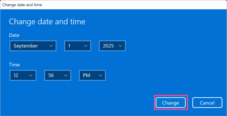 How to Set Time and Time Zone Manually in Windows 11/10