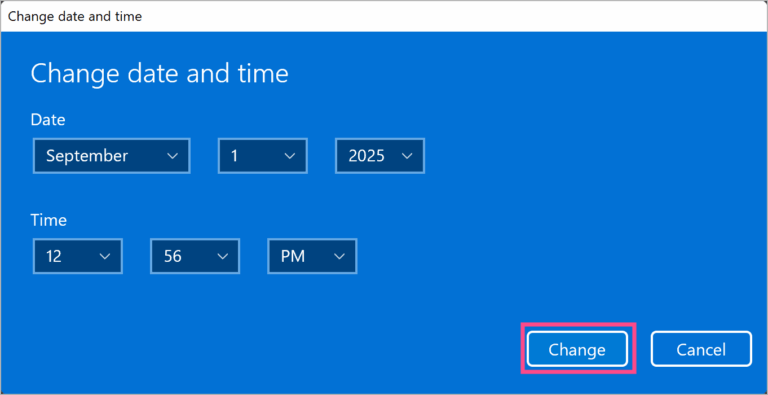 How to Set Time and Time Zone Manually in Windows 11/10