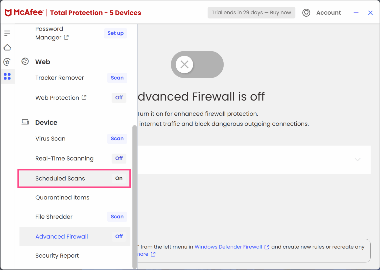 How to Turn Off McAfee Antivirus 2025 in Windows 11 or 10