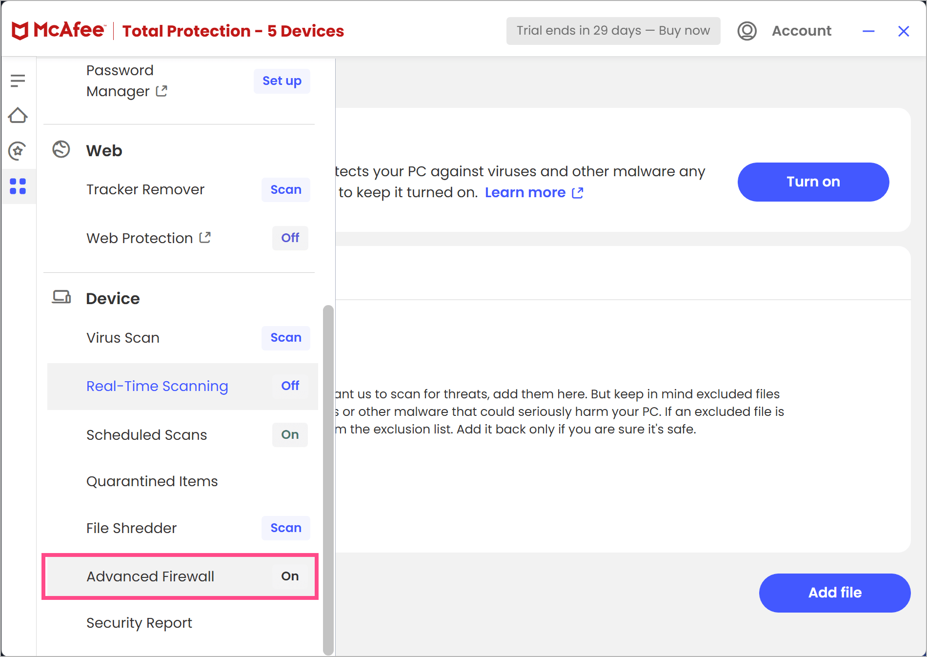How to Turn Off McAfee Antivirus 2025 in Windows 11 or 10