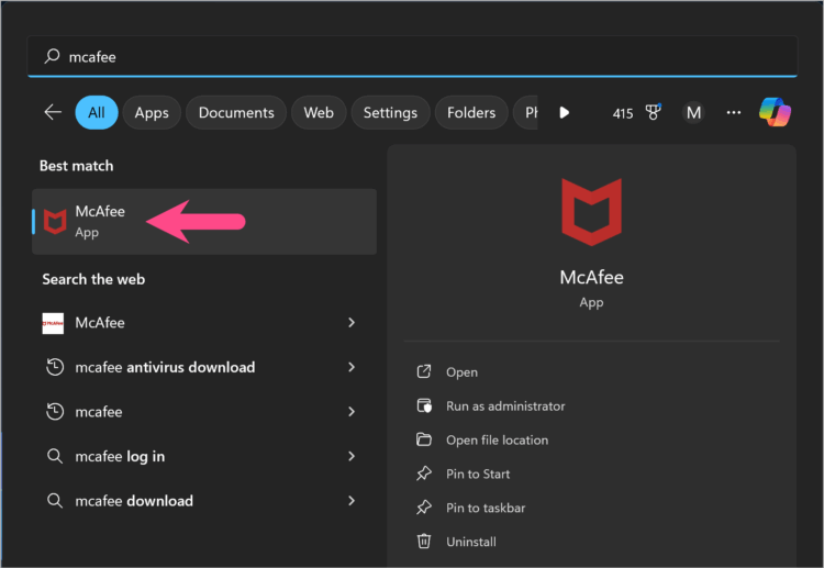 How to Turn Off McAfee Antivirus 2025 in Windows 11 or 10