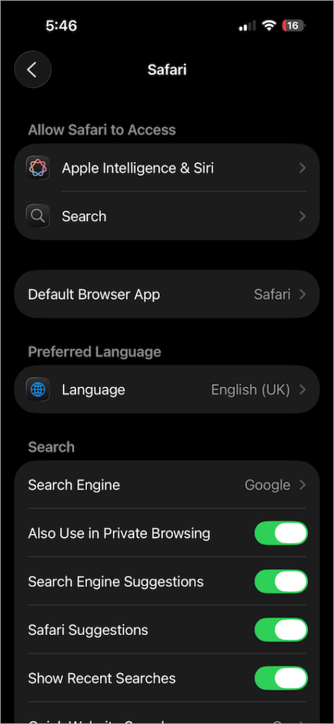 How to Find and Change Safari Settings on iPhone (2025)