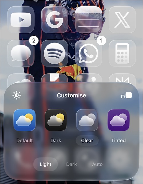 How to Make App Icons Transparent or Clear in iOS 26 on iPhone