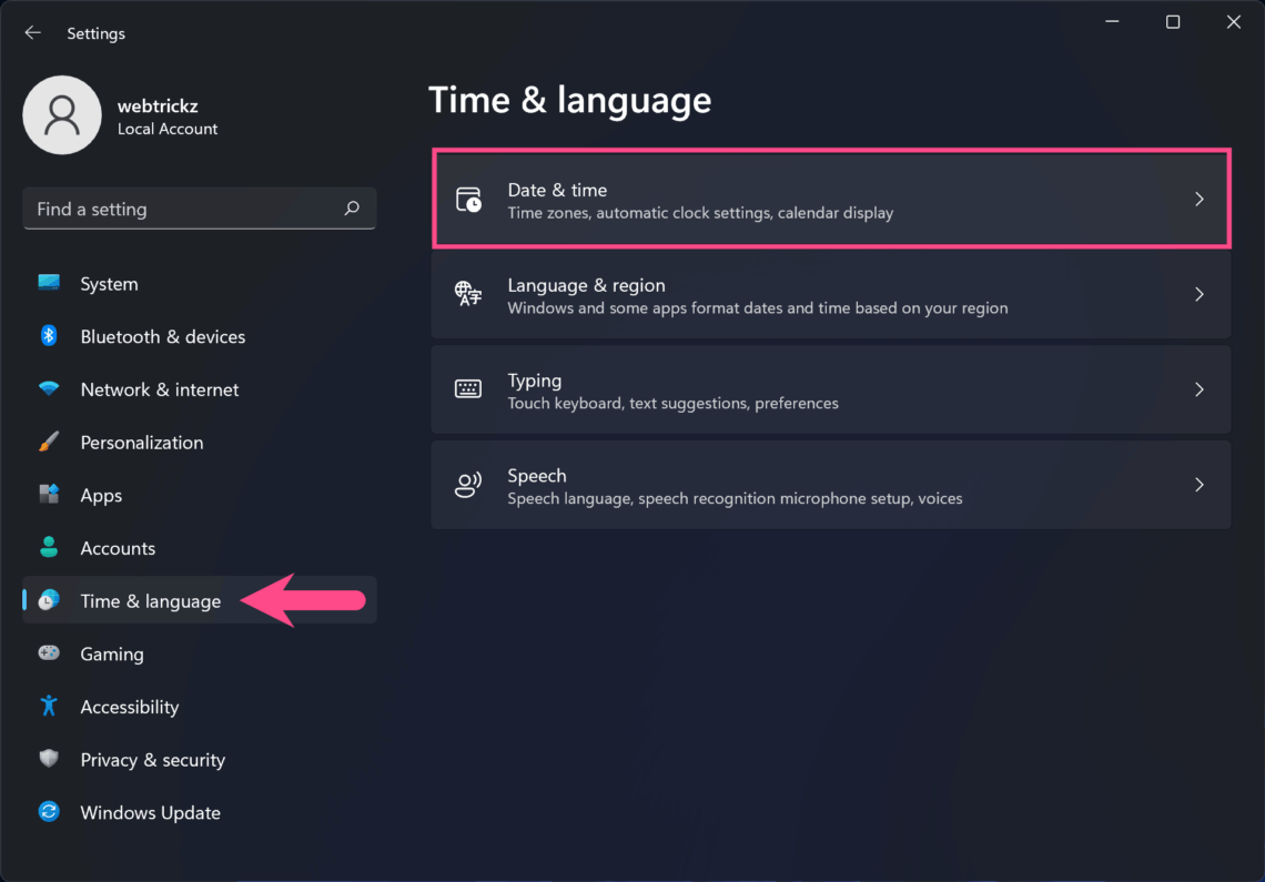 How to Set Time and Time Zone Manually in Windows 11/10