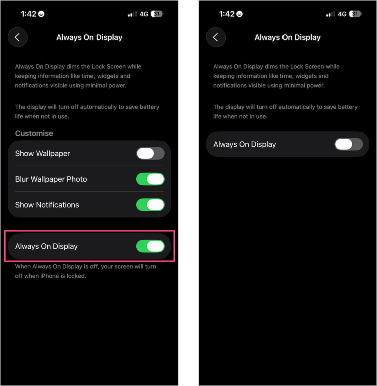 How to Turn Off Always-On Display on iPhone 17 & iPhone Air