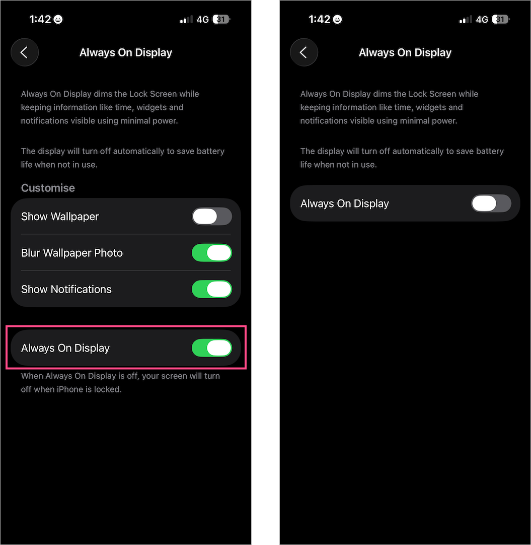 How to Turn Off Always-On Display on iPhone 17 & iPhone Air