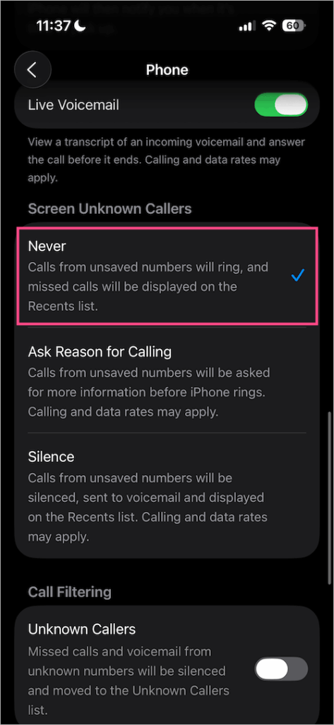iOS 26: How to Turn Off or Disable Call Screening on iPhone