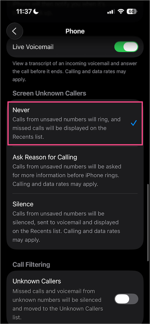 iOS 26: How to Turn Off or Disable Call Screening on iPhone