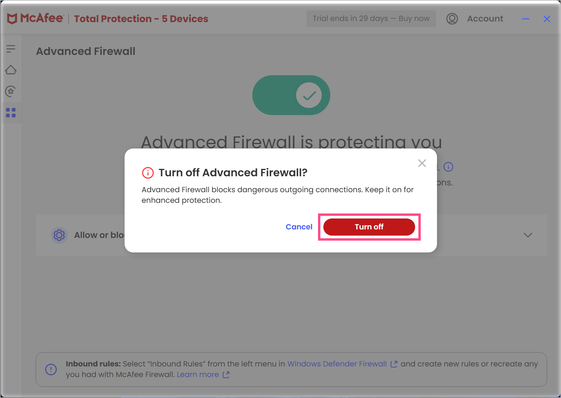 How to Turn Off McAfee Antivirus 2025 in Windows 11 or 10