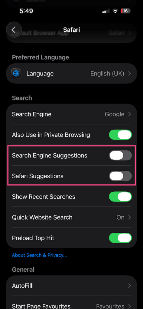 How to Find and Change Safari Settings on iPhone (2026)
