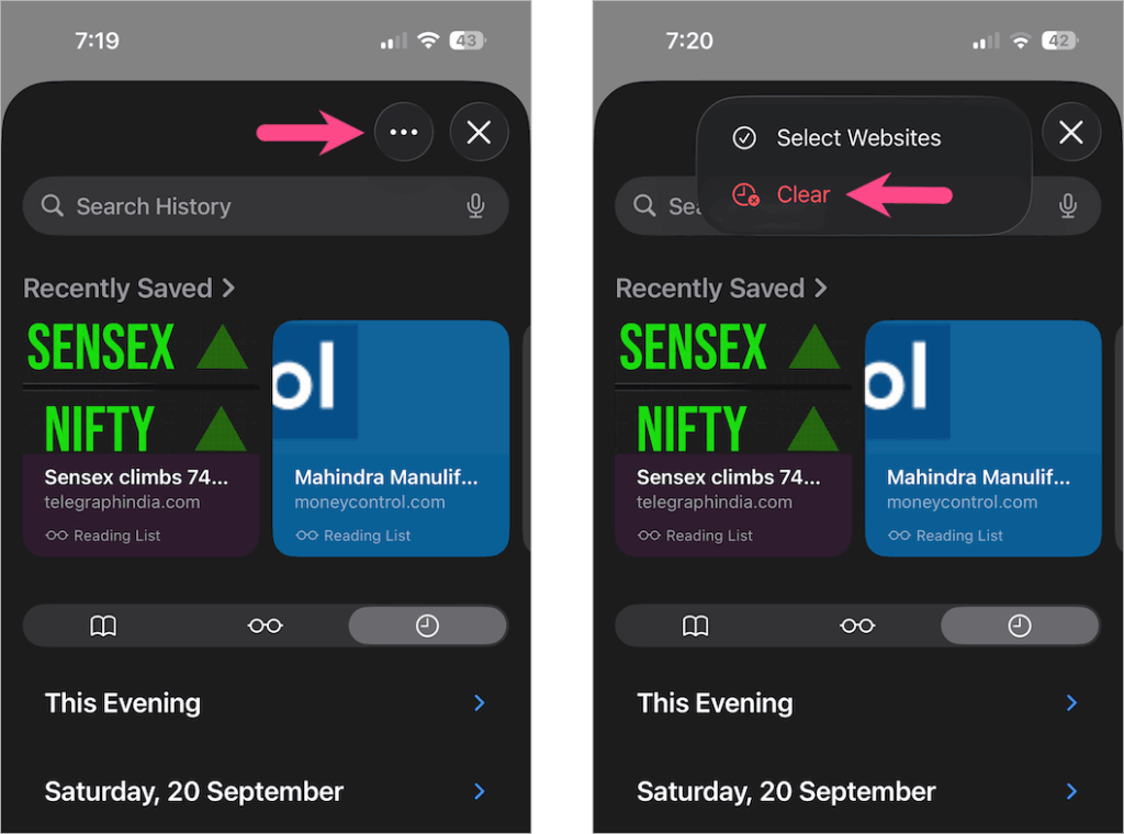 iOS 26: How to Clear or Delete Safari History on iPhone