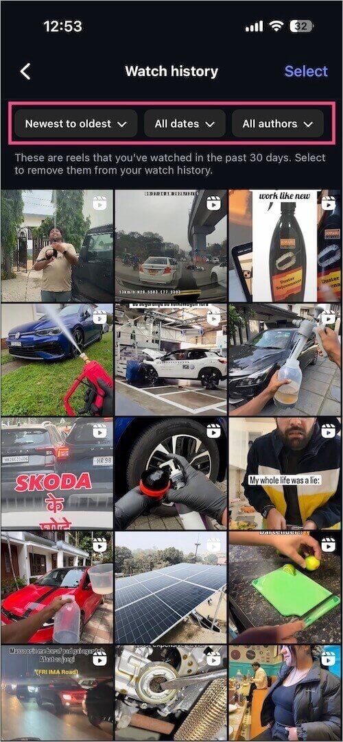 How to See Recently Watched Reels on Instagram (2026)