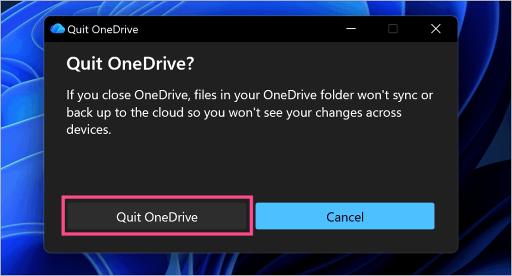 How to Turn Off or Disable OneDrive on Windows 11 and 10