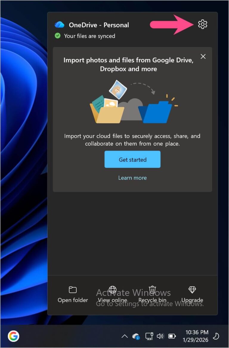 How to Turn Off or Disable OneDrive on Windows 11 and 10