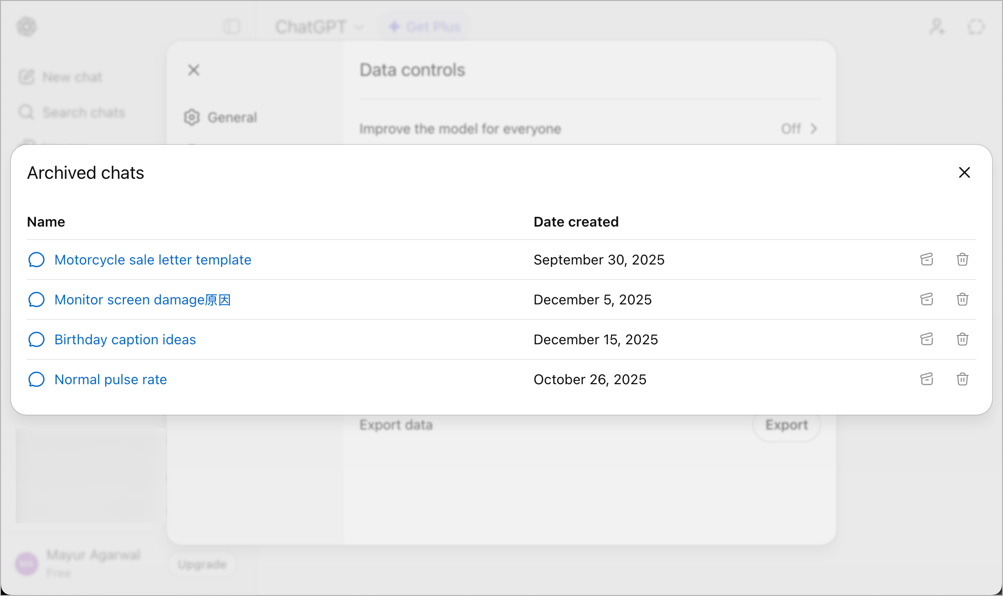 How to View Archived Chats on ChatGPT App and Website