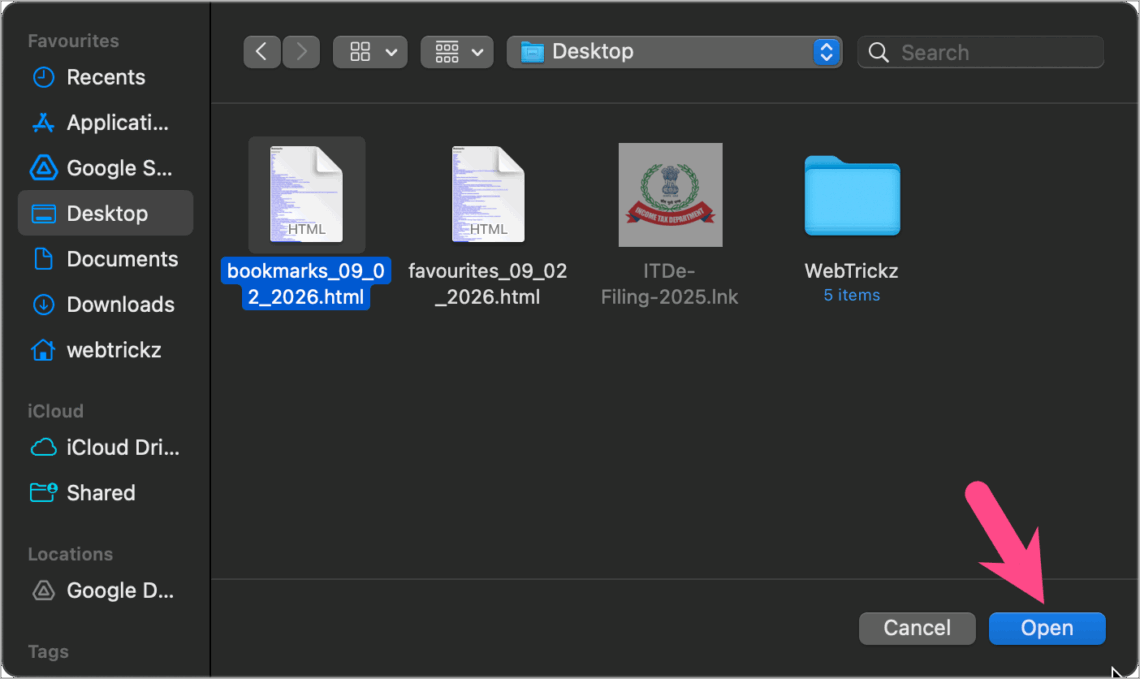 How to Export Bookmarks or Favorites from Microsoft Edge