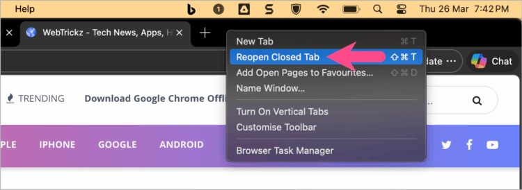 How to Restore or Reopen Closed Tabs in Microsoft Edge
