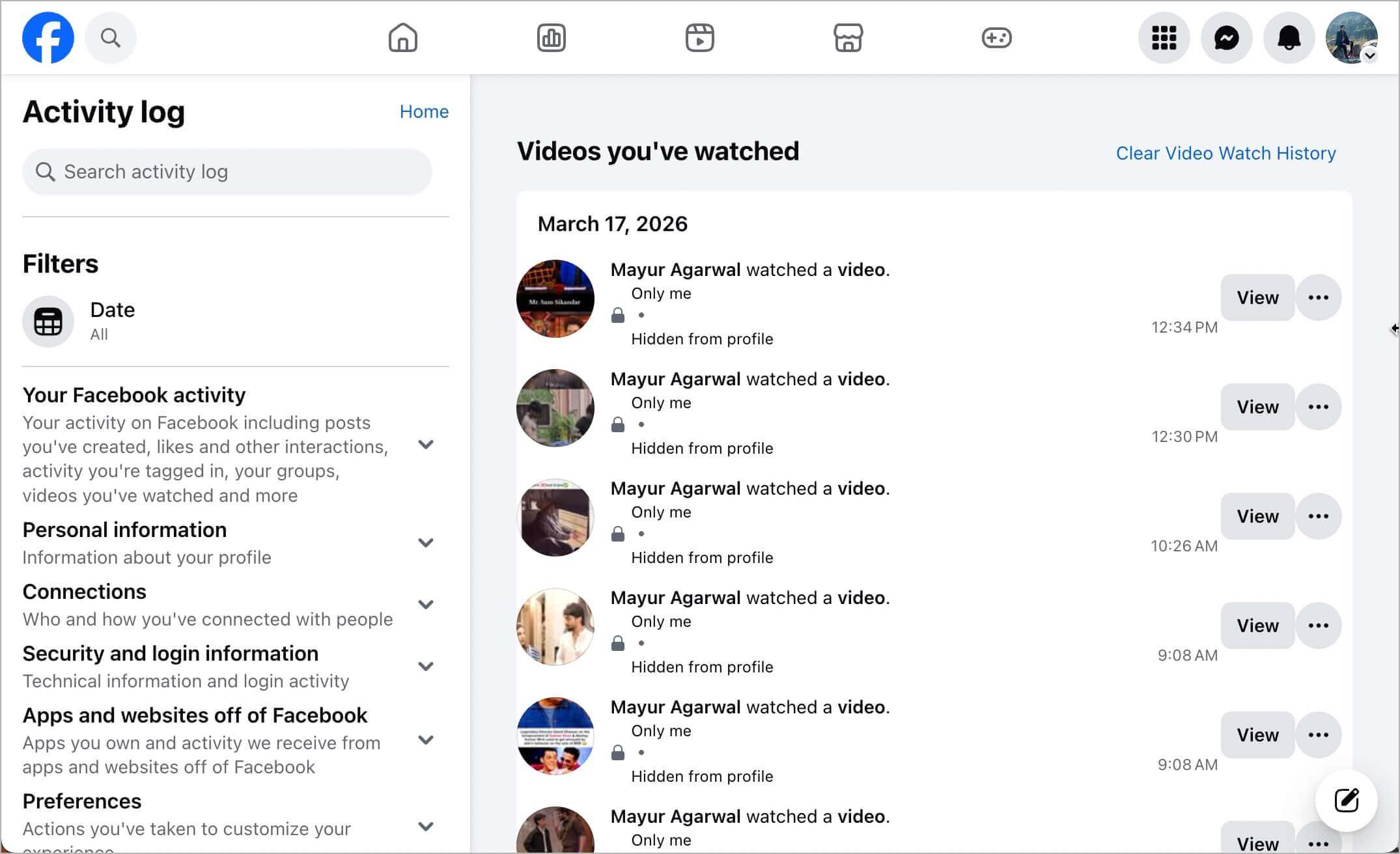 How to See Recently Watched Reels on Facebook (2026 Guide)